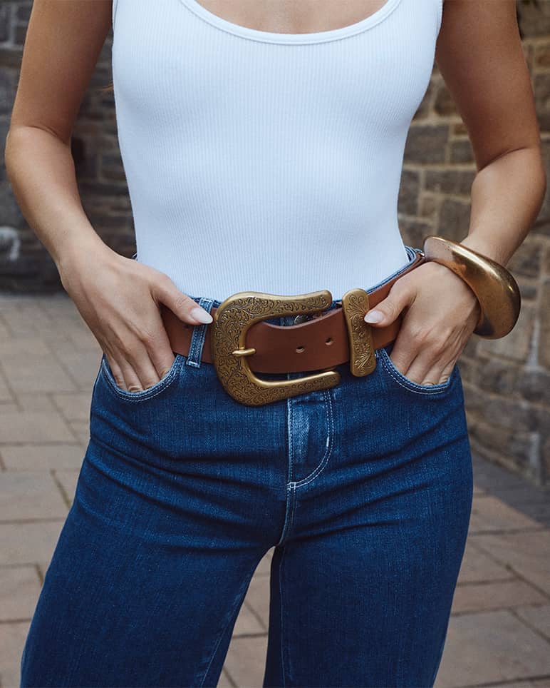 Women's Belts: Premium Leather Belts for Women | L'AGENCE