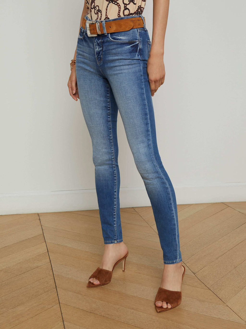 Marguerite Skinny Jean in Hampton | L'AGENCE