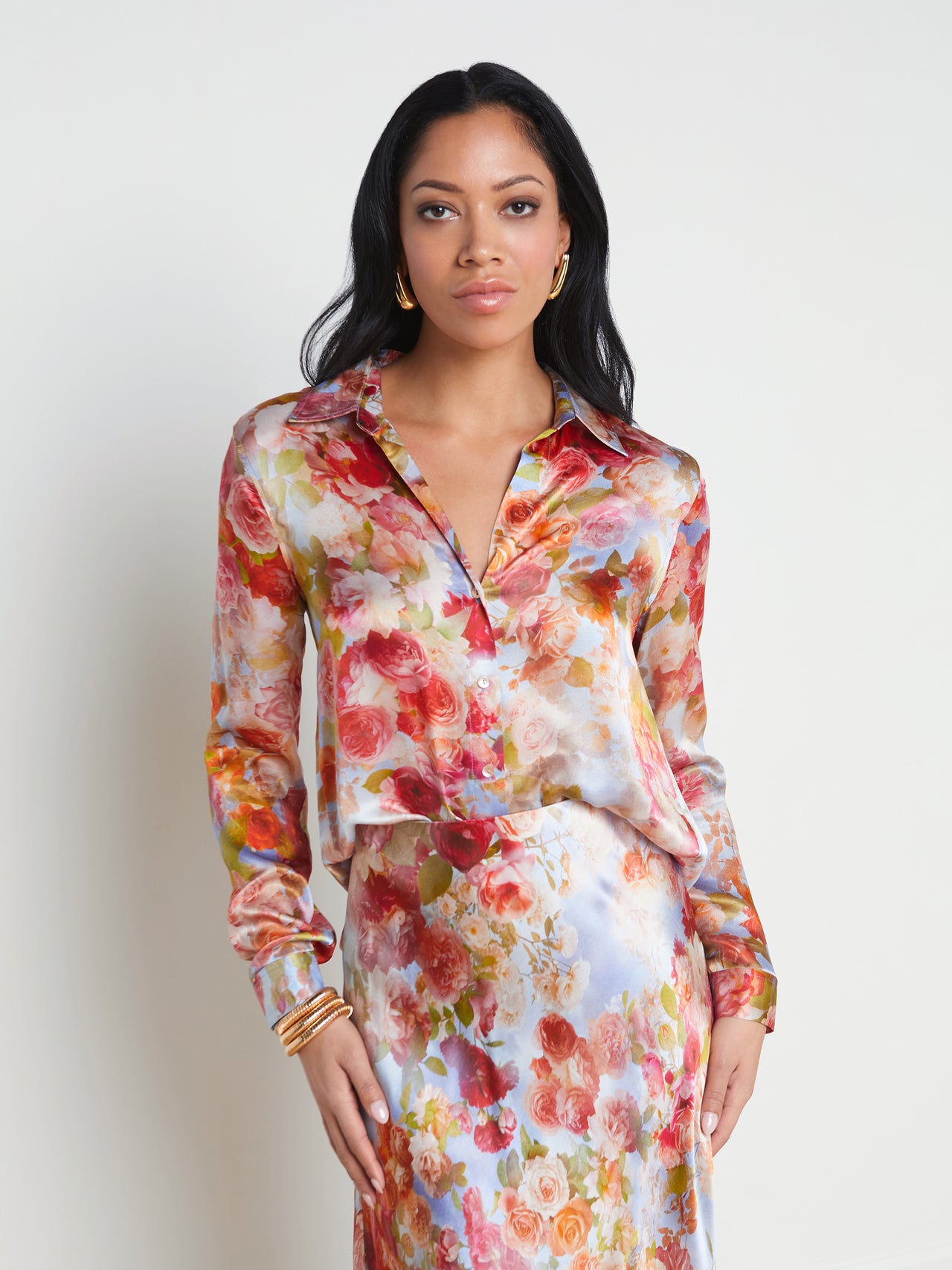 Patterned Clothing - Blouses, Tops & Dresses | L'AGENCE