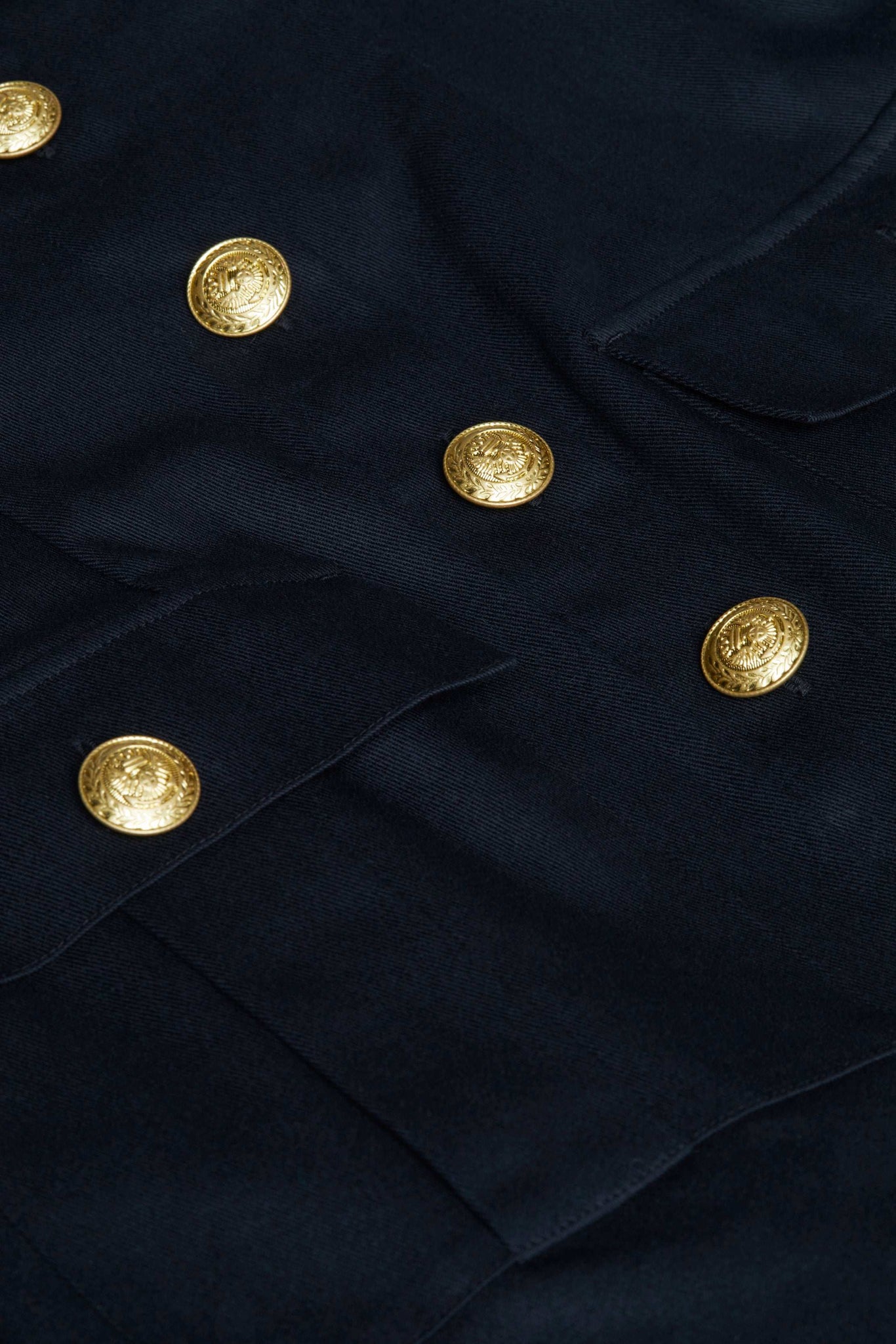 Idy Button-Front Tank Dress in Black/Gold | L'AGENCE