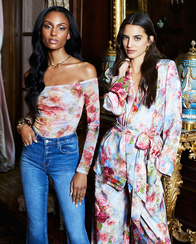 Patterned Clothing - Blouses, Tops & Dresses | L'AGENCE