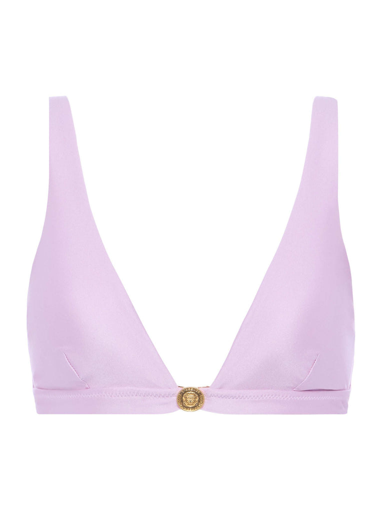 Lagence Lexie Bikini Top In Light Violet